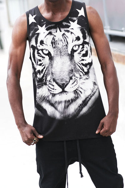 Men's Tiger Graphic Tank Top – G-Style USA