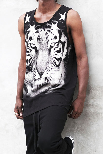 Men's Tiger Graphic Tank Top – G-Style USA