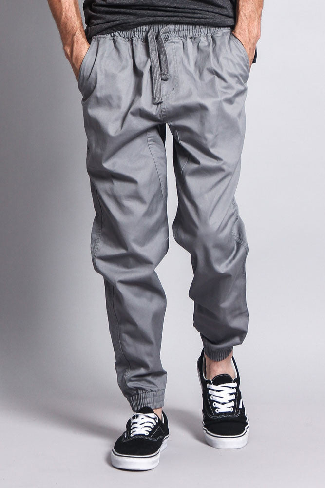Non-Stretch Twill Jogger Pants – G-Style USA