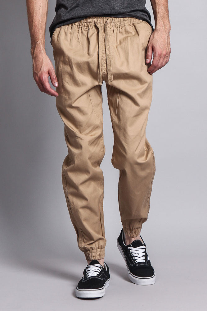 Non-Stretch Twill Jogger Pants – G-Style USA