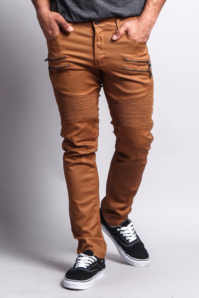Coated Biker Jeans – G-Style USA