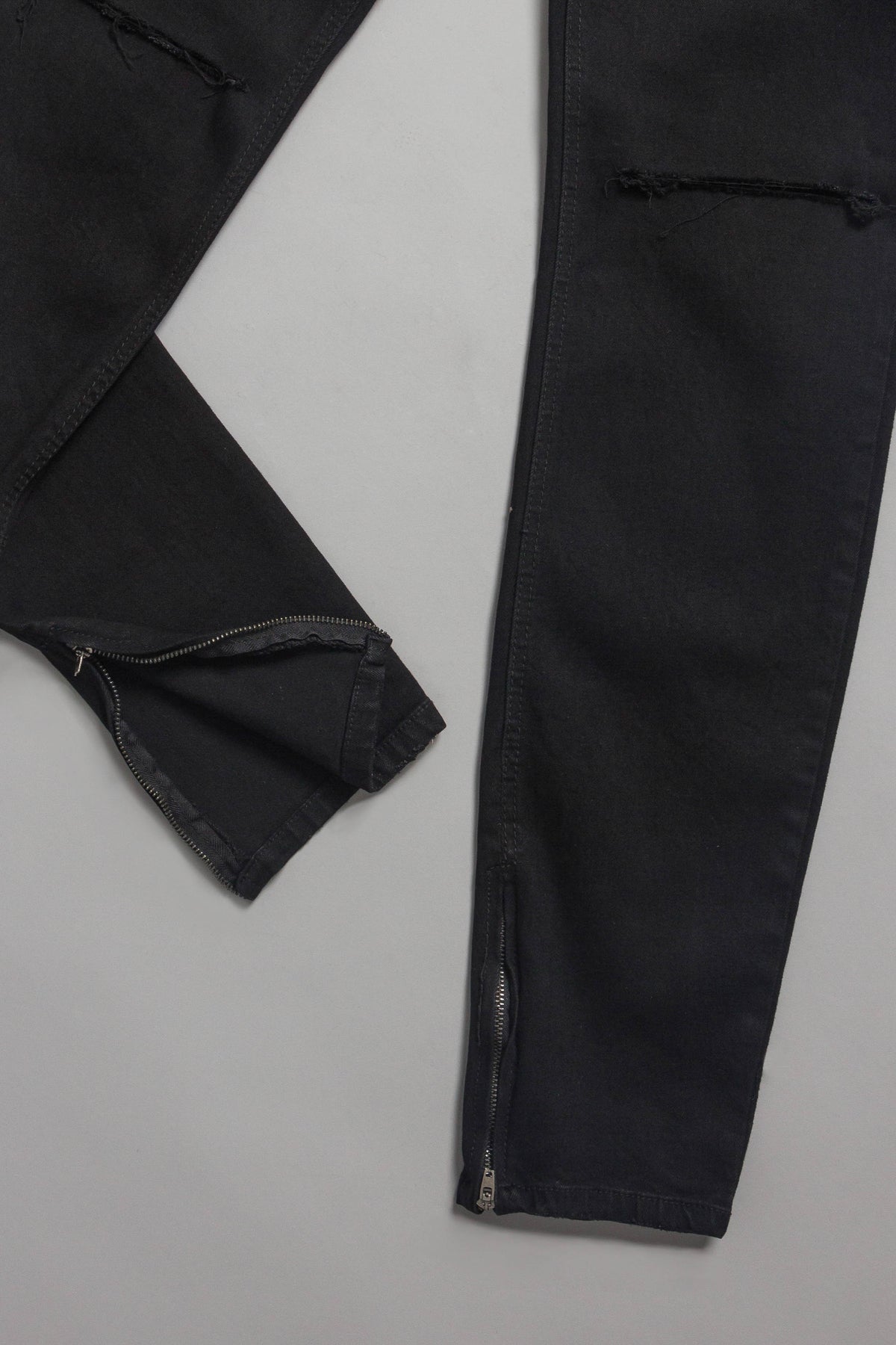 Knee Cut Denim Skinny Jeans – G-Style USA