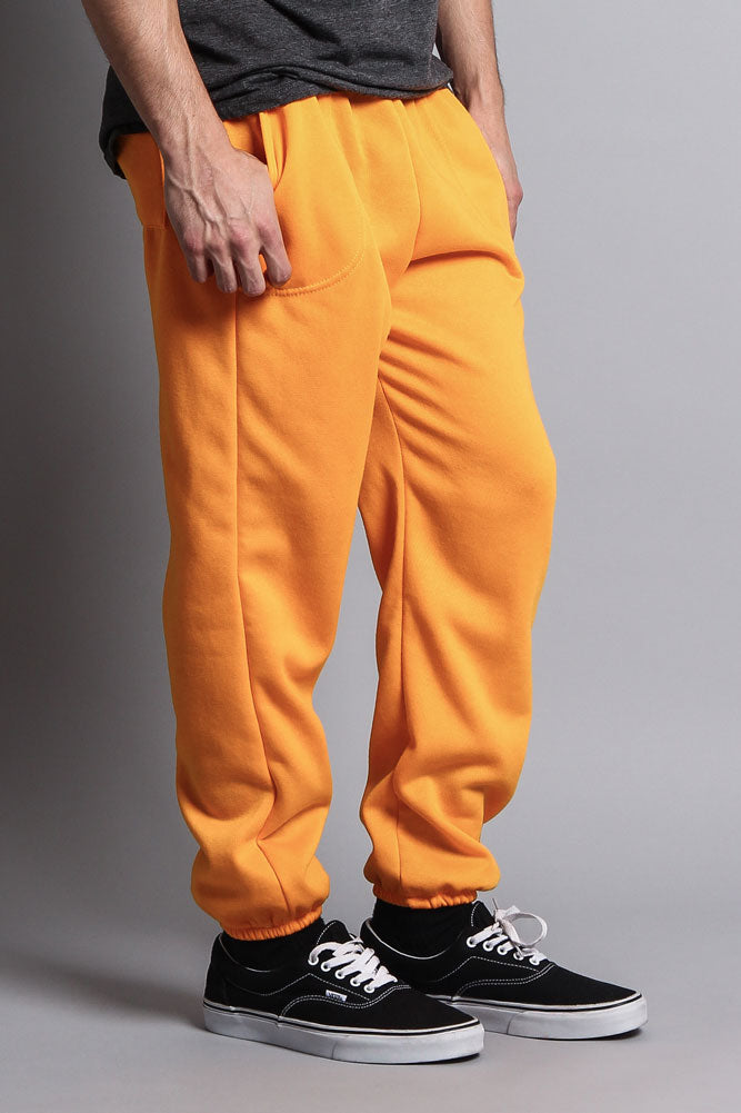 Basic Solid Color Fleece Sweatpants – G-Style USA