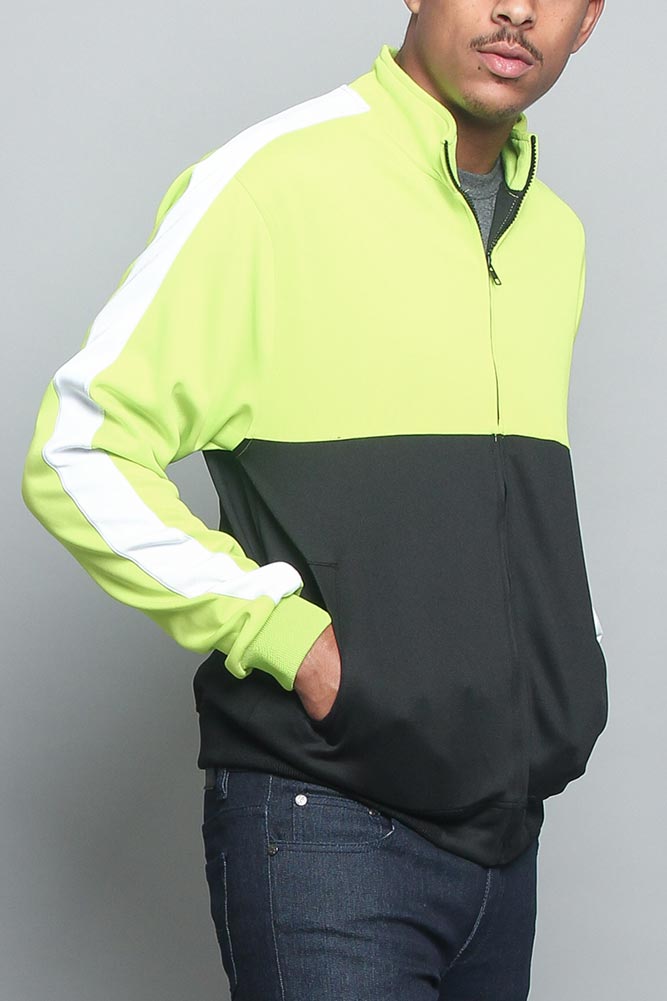 Tri-Colored Track Jacket – G-Style USA