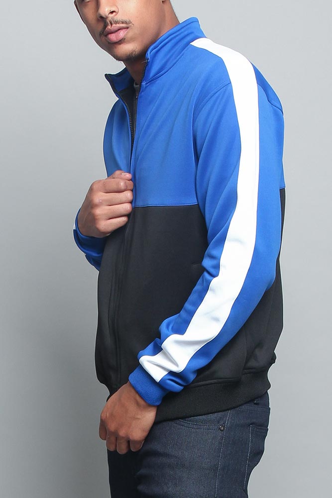 Tri-Colored Track Jacket – G-Style USA