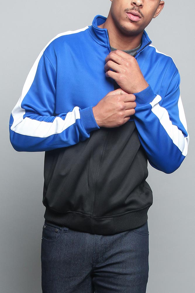 Tri-Colored Track Jacket – G-Style USA
