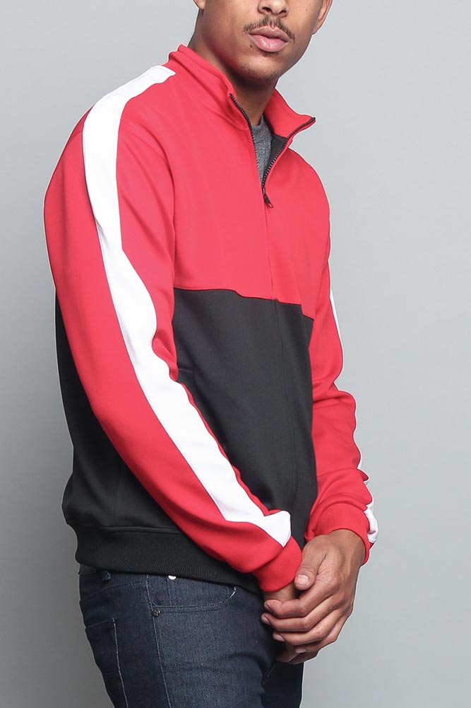 Tri-Colored Track Jacket – G-Style USA