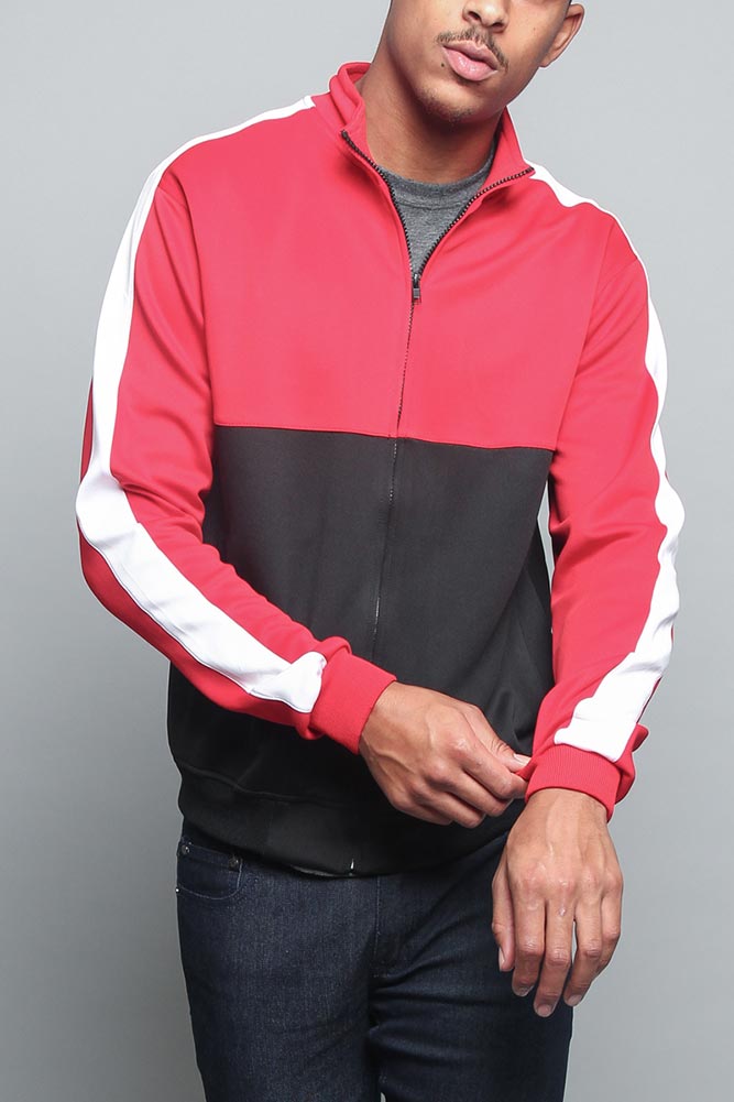 Tri-Colored Track Jacket – G-Style USA