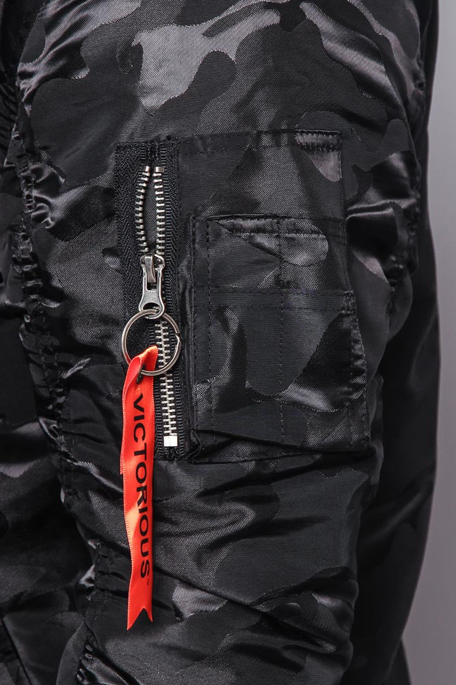 Tonal Camo Bomber Flight Jacket – G-Style USA