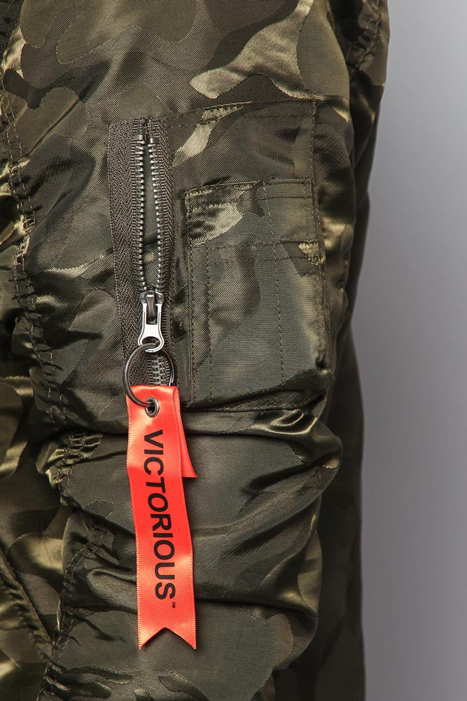 Tonal Camo Bomber Flight Jacket – G-Style USA