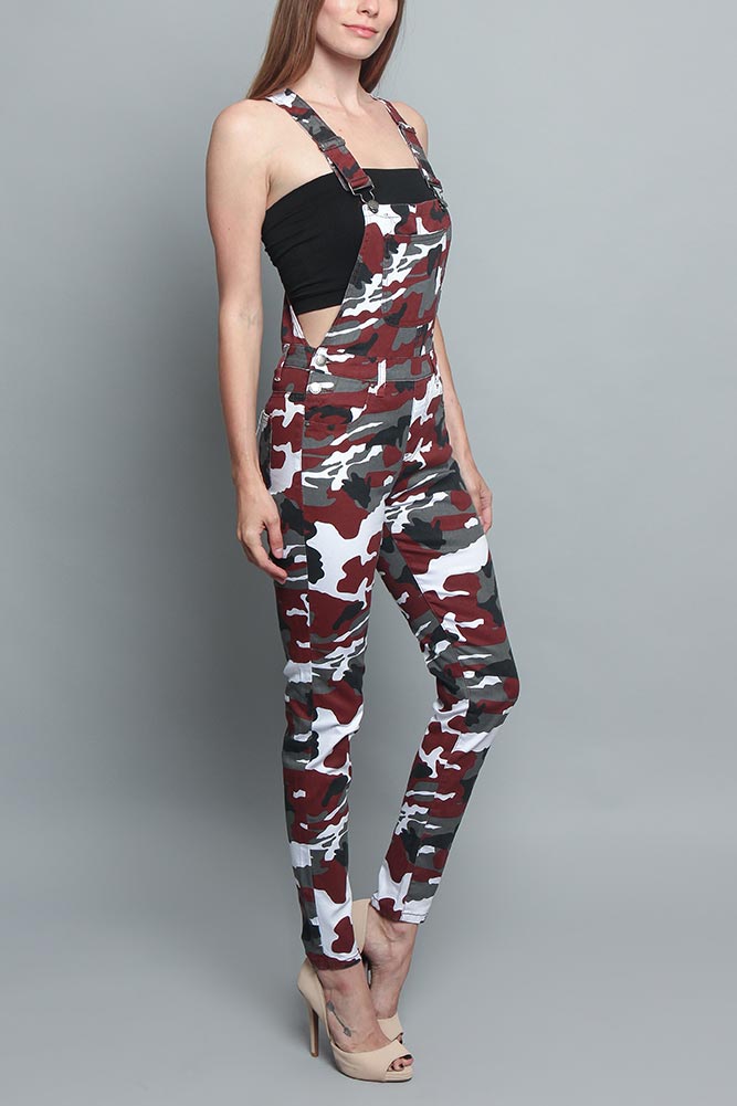 Women's Camo Color Overalls – G-Style USA
