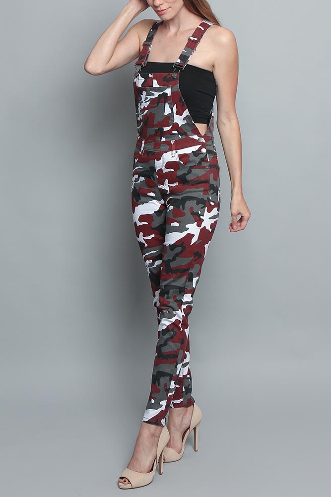 Women's Camo Color Overalls – G-Style USA
