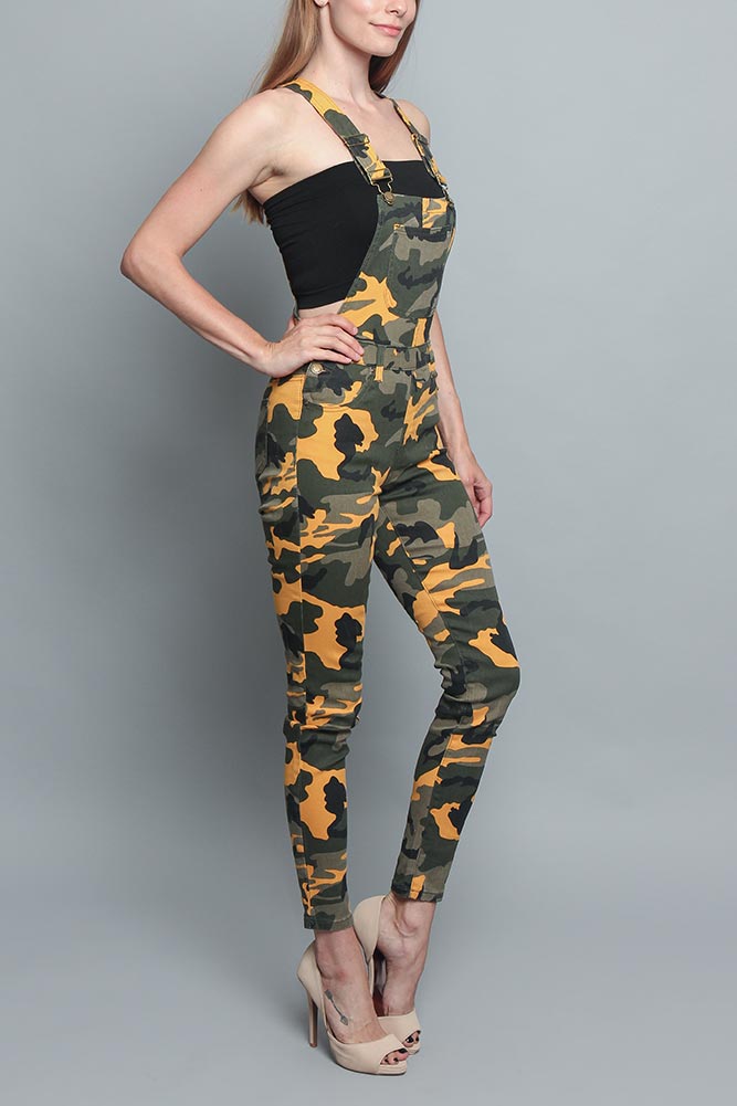 Women's Camo Color Overalls – G-Style USA