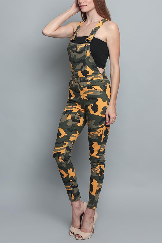 Women's Camo Color Overalls – G-Style USA