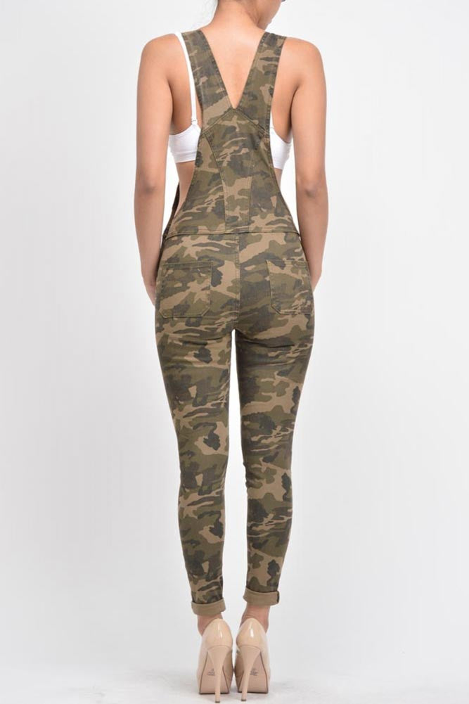 Women's Destroyed Skinny Overalls RJHO424 – G-Style USA