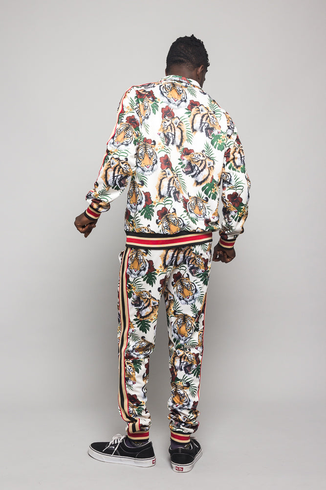 G Striped Tiger Track Suit Set