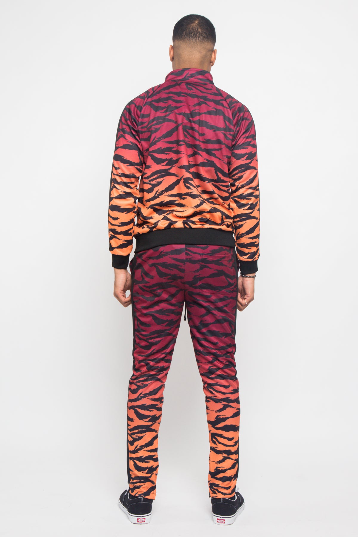 Ombre Gradient Tiger Stripe Tracksuit – G-Style USA