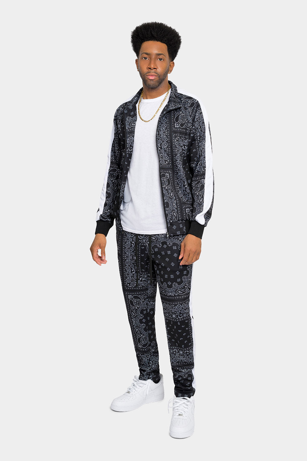Accented Bandana Track Suit – G-Style USA