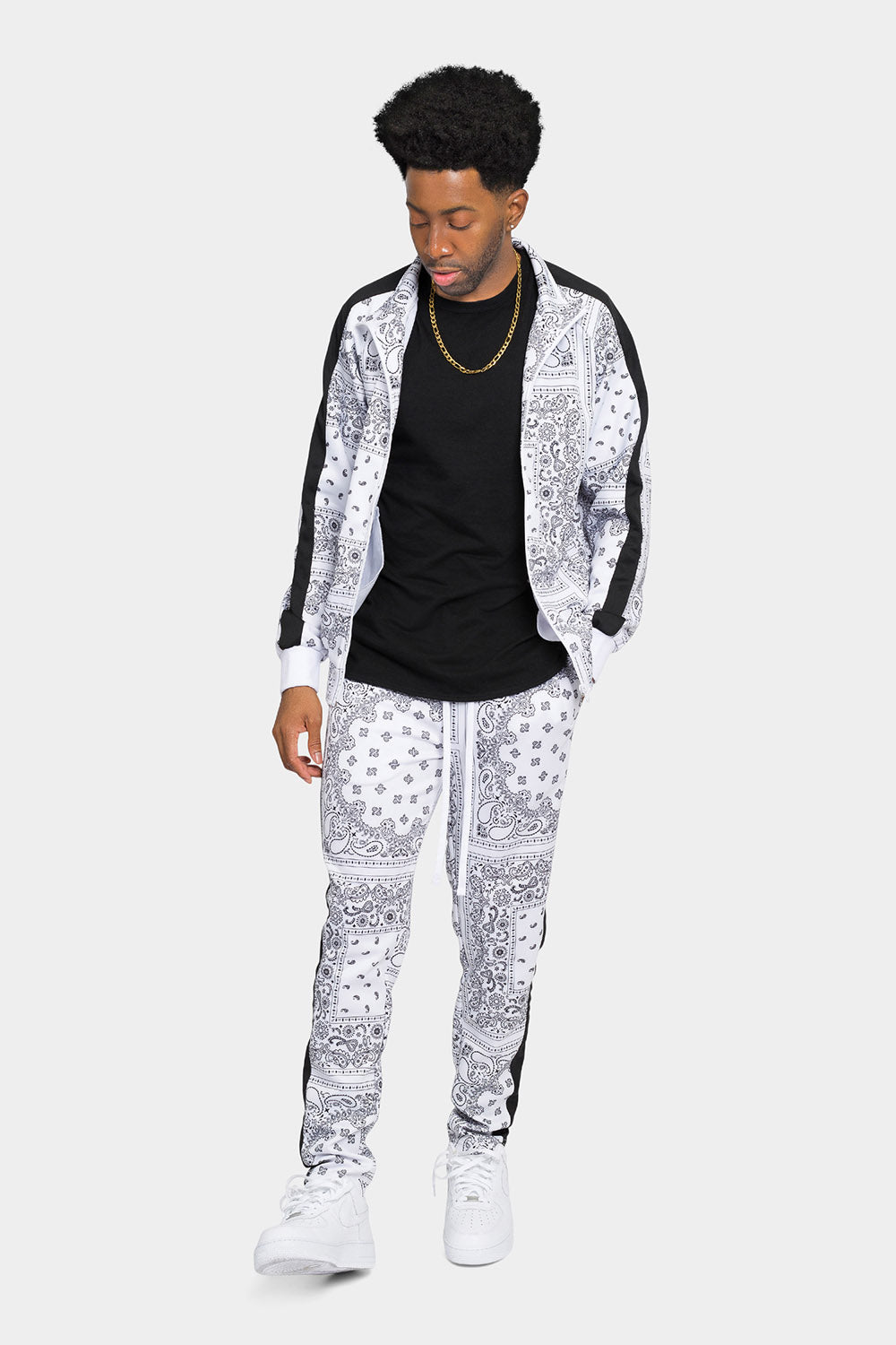 Accented Bandana Track Suit – G-Style USA