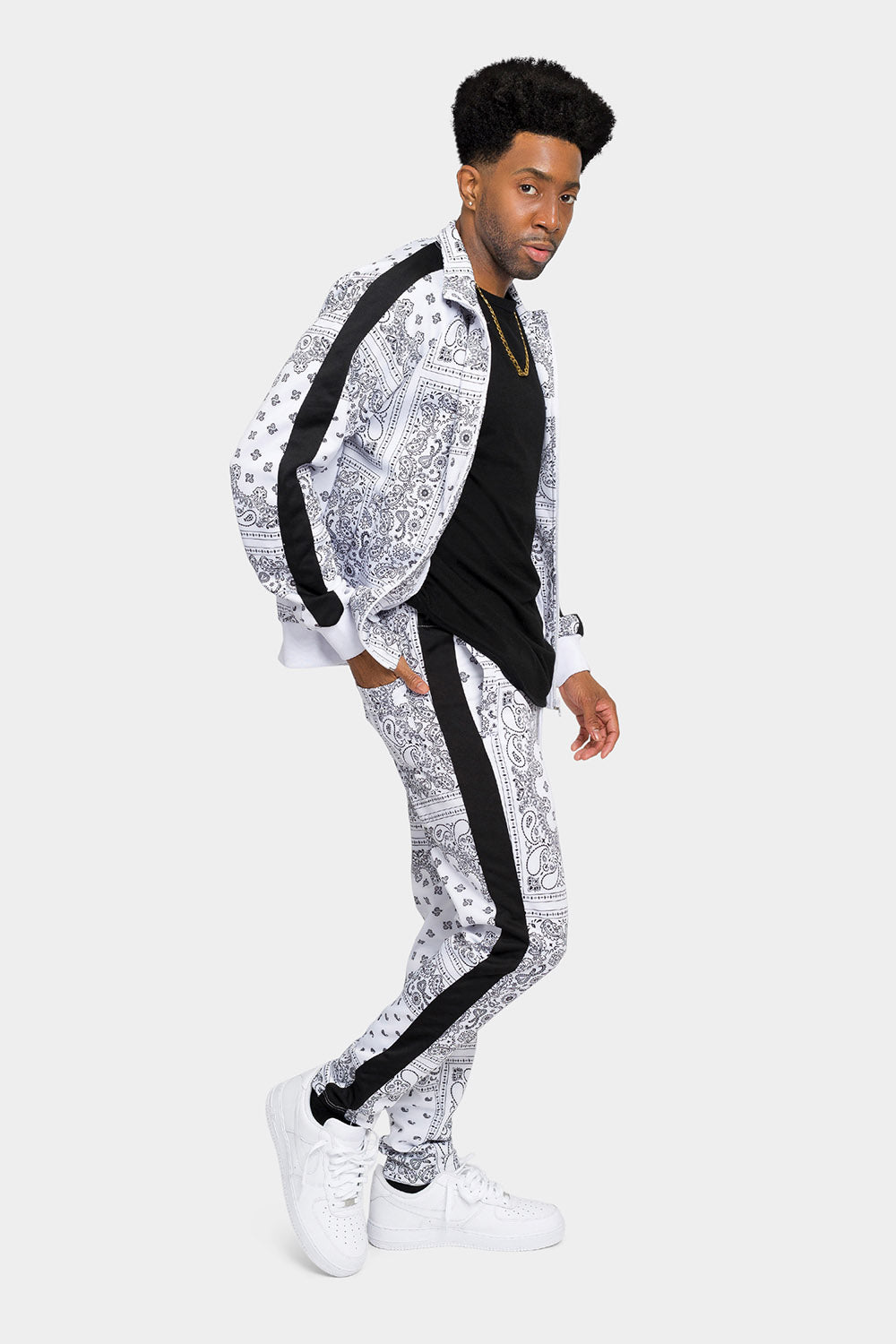 Accented Bandana Track Suit – G-Style USA