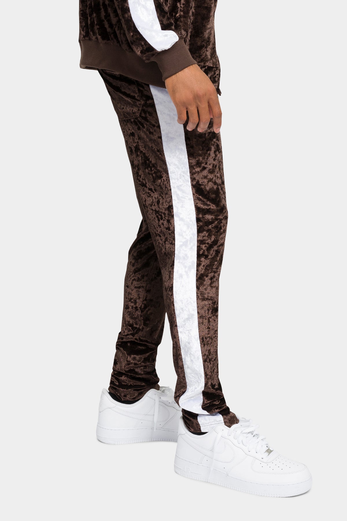Accented Velour Track Suit – G-Style USA