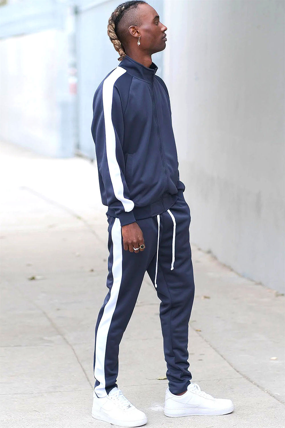 Essential Side Stripe Track Suit – G-Style USA