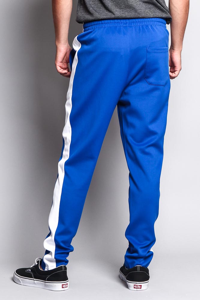 Slim Fit Striped Track Pants – G-Style USA