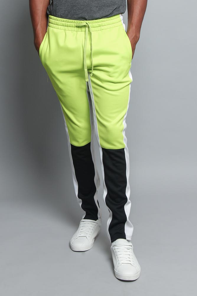 Men's Color Blocked Track Pants – G-Style USA
