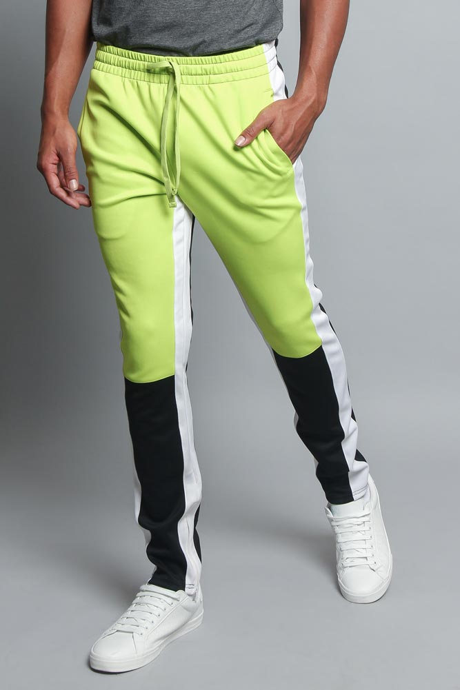 Men's Color Blocked Track Pants – G-Style USA