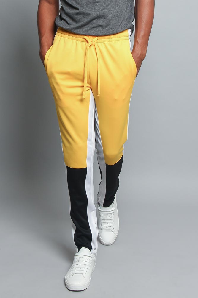 Men's Color Blocked Track Pants – G-Style USA