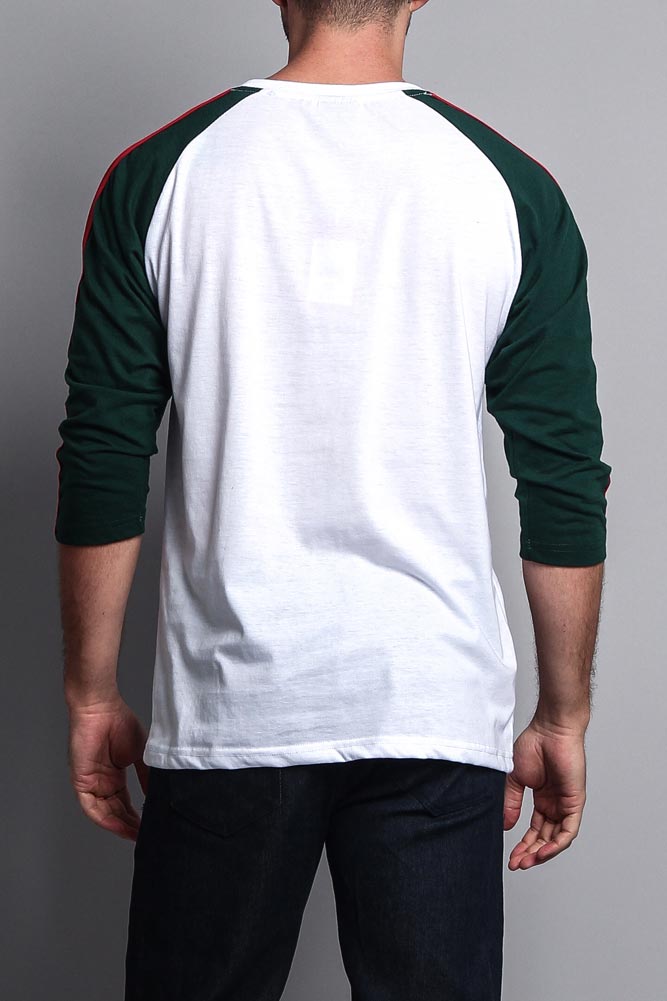 Men's Baseball T Shirt with Stripes – G-Style USA