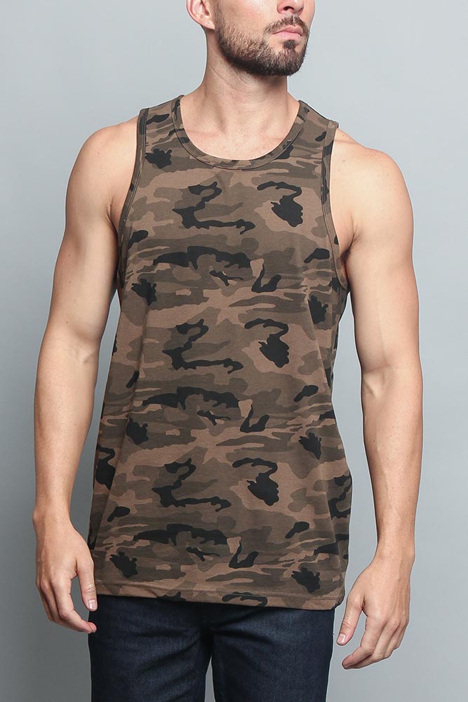 Basic Essential Straight Hem Long Length Tank Top (New Colorways) – G ...