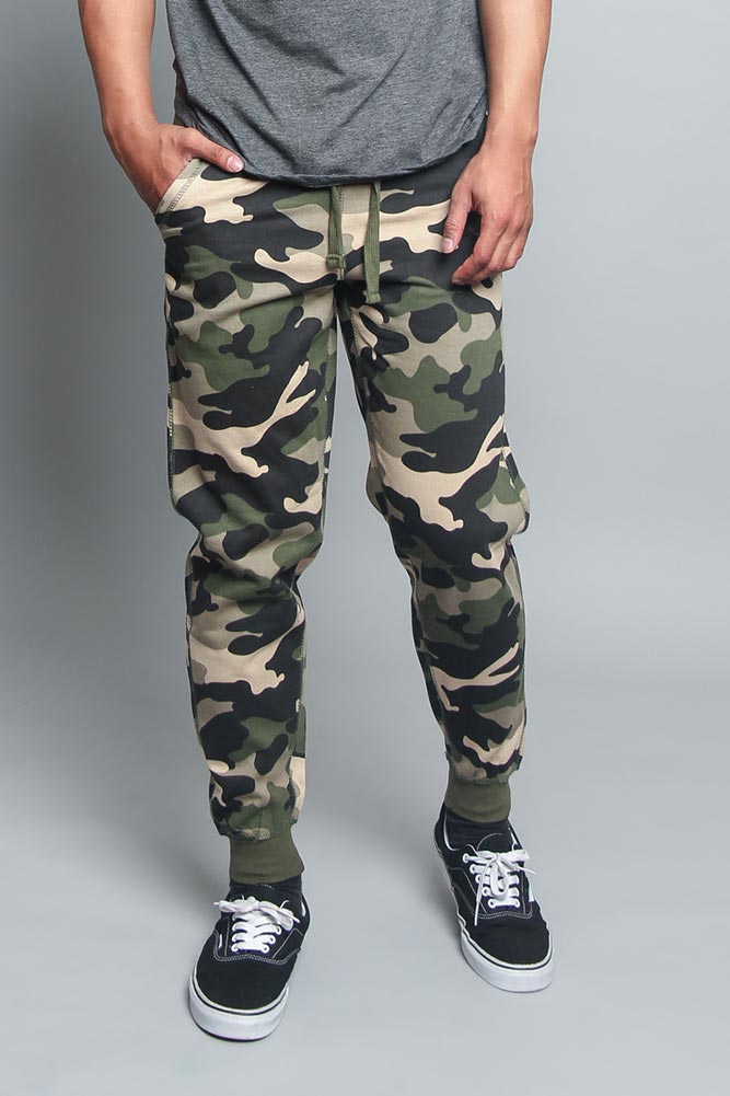 Cuffed Camo Joggers – G-Style USA