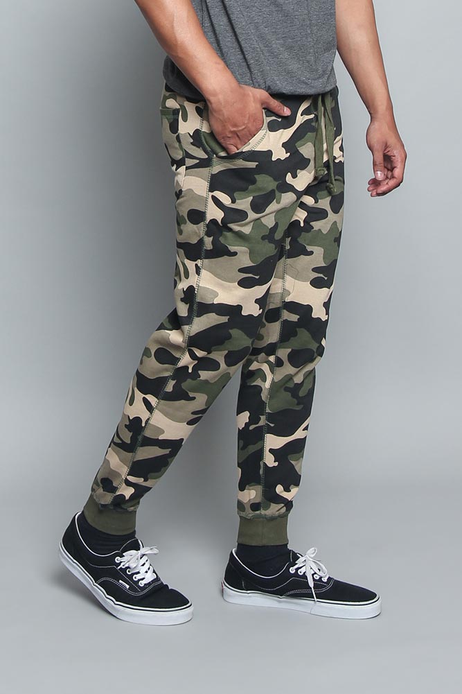 Cuffed Camo Joggers – G-Style USA