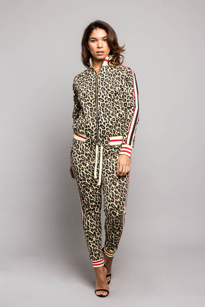 Fierce Leopard Track Suit Set – G-Style USA